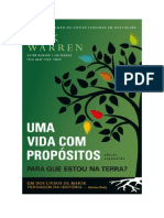 Uma Vida Com Propósitos Rick Warren | PDF