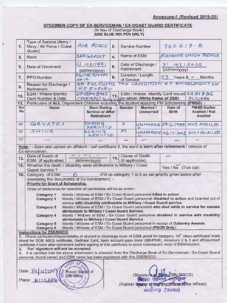 Annexure 1 PDF | PDF