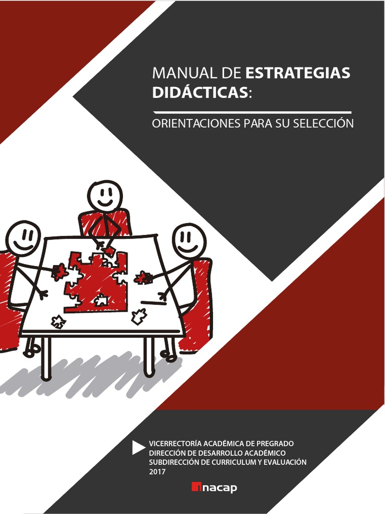 Manual Estrategias Didacticas Version Final Pdf Aprendizaje
