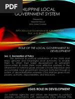 Local Government Code Reviewer | PDF | Nuisance | Devolution