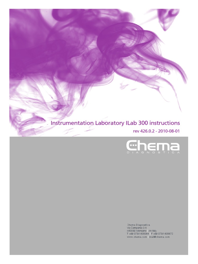 ILab 300 PDF | PDF | Reference Range | Calibration