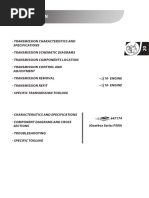 M009 Transmission Guide | PDF | Manual Transmission | Motor Vehicle