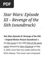 Star Wars Musical Leitmotifs Catalog | PDF | Star Wars
