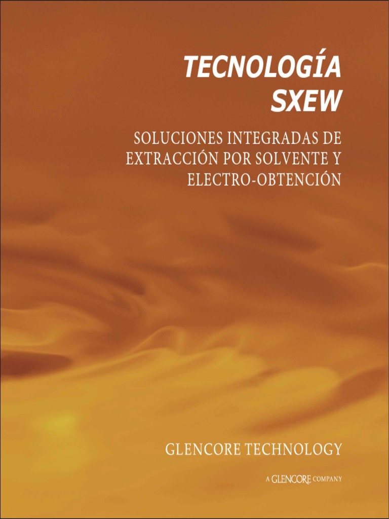 Tecnologia SX EW | PDF | Minería | Cobre