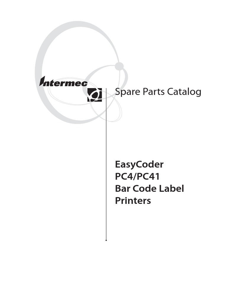 INTERMEC EasyCoder PC4 Parts List | PDF | Printer (Computing) | Office ...
