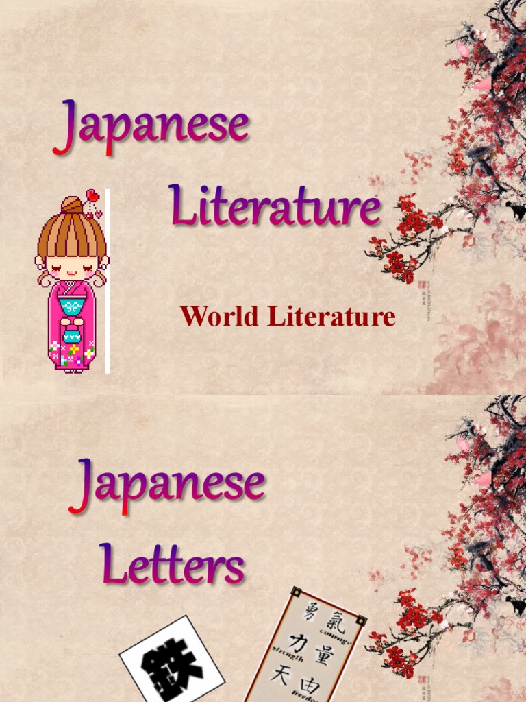 Japanese Literature | PDF | Japanese Language | Kanji