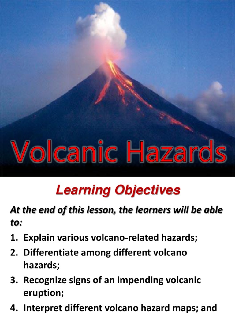 Understanding Volcanic Hazards | PDF | Volcano | Types Of Volcanic ...