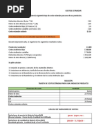 Caso Resuelto Prorrateo Costos Indirectos de Fabricacion Primario Secundario y Final 2022 A ...