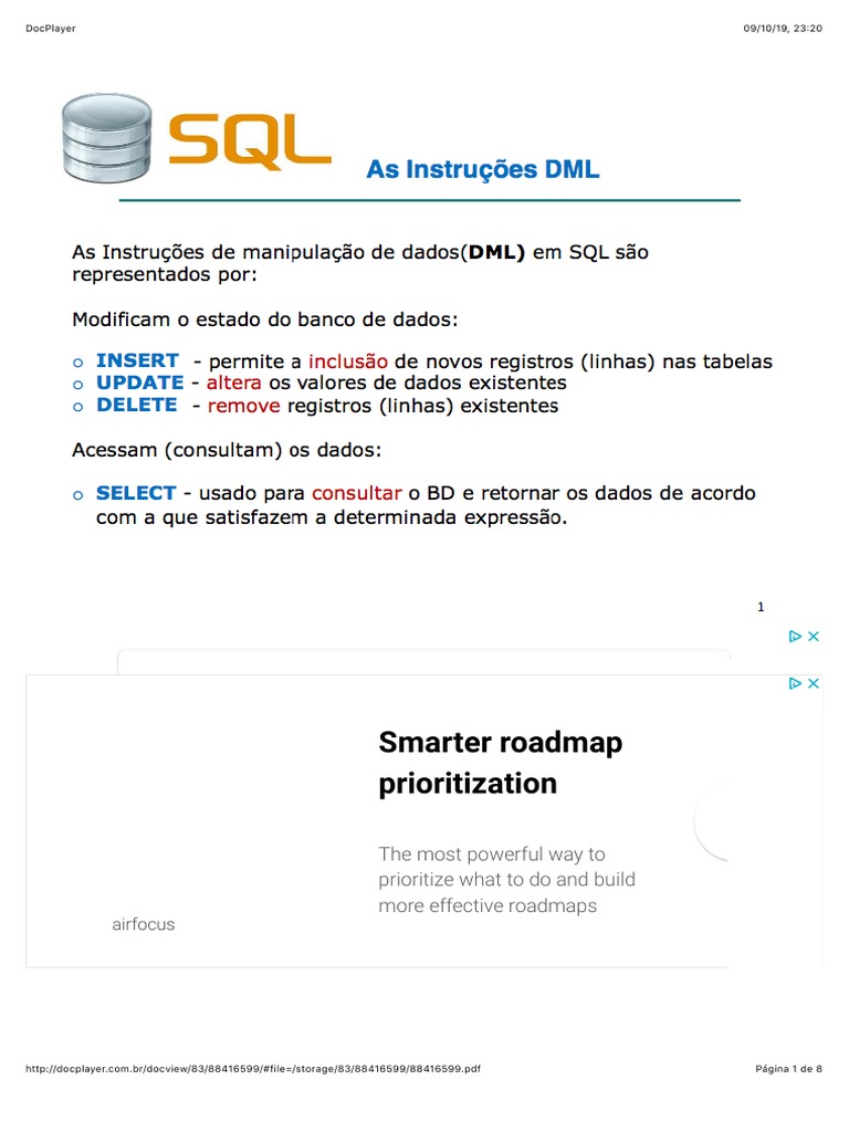 Player SQL | PDF | Data Management | Databases