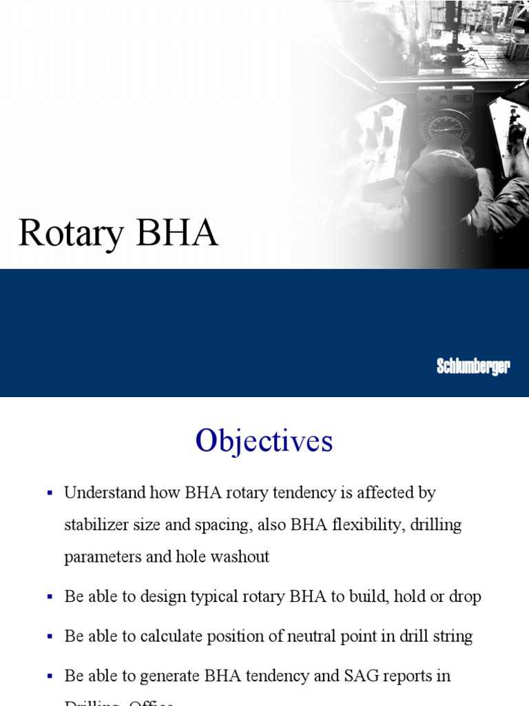 Bha Schlumberger | Download Free PDF | Drilling | Force