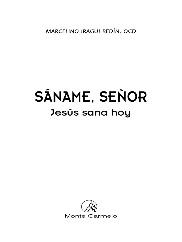 Saname Señor - Muestra | PDF | Jesús | Cristo (título)