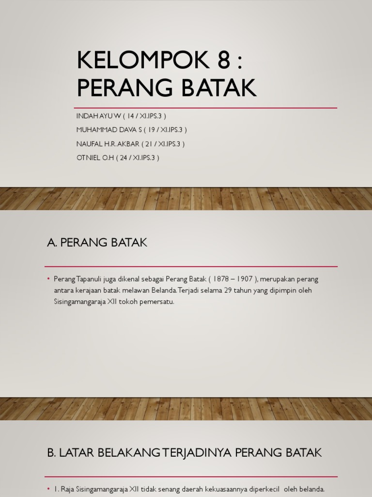 Latar Belakang Perang Batak 1878-1907 | PDF | Sejarah | Perjalanan