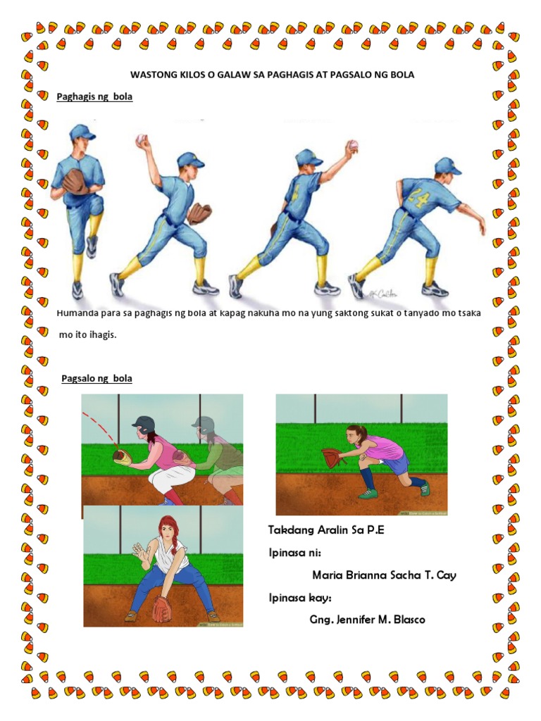 WASTONG KILOS O GALAW SA PAGHAGIS AT PAGSALO NG BOLA