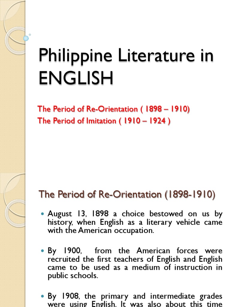 Period of Re Orientation Report | PDF