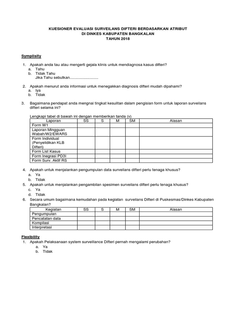Evaluasi Surveilans Difteri 2018 | PDF | Sains & Matematika | Komputer