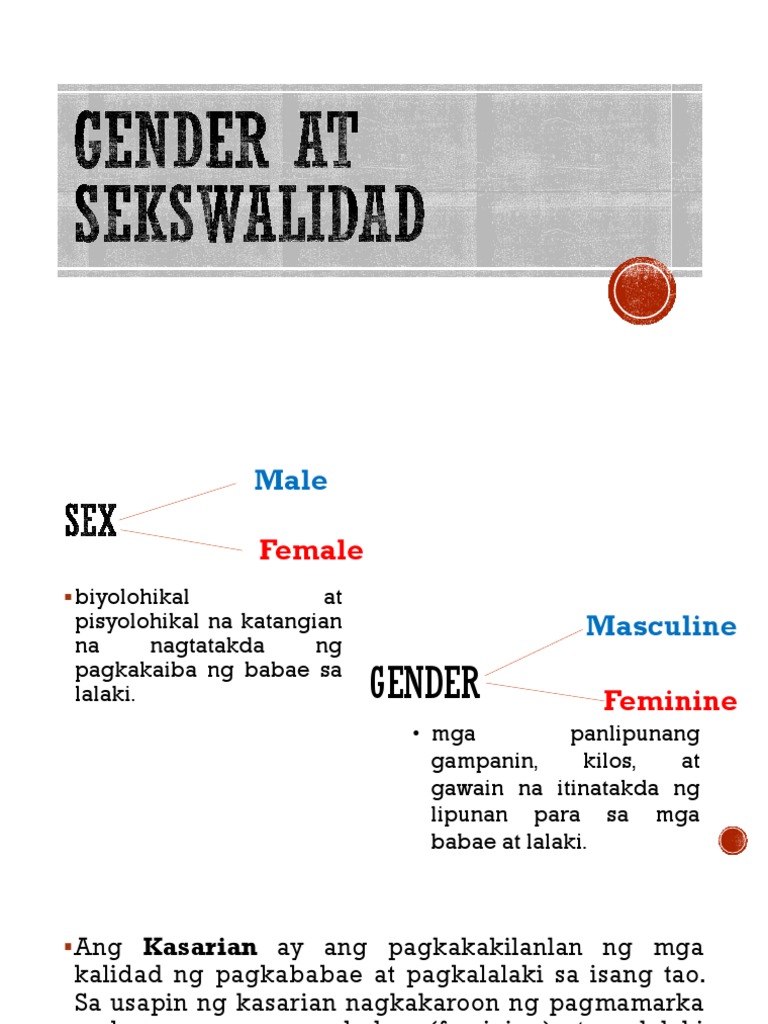 Gender | PDF