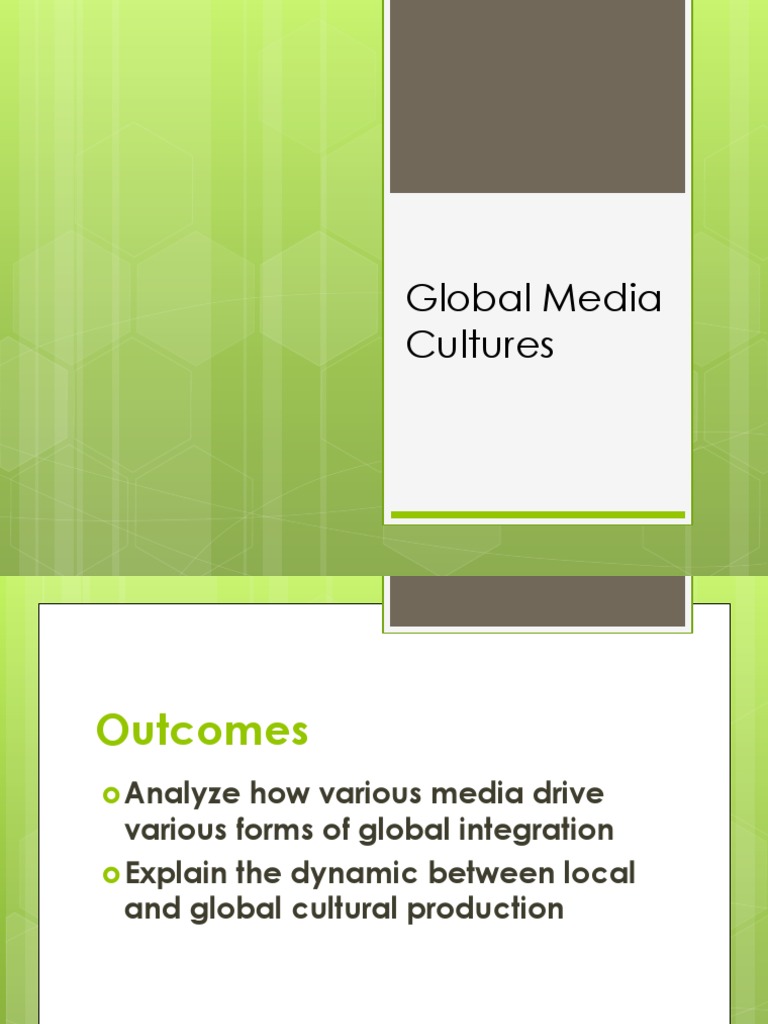 Dynamics of Global Media Culture | PDF | Mass Media | Labour Economics