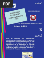 Protocolo Loto | PDF | Ingenieria Eléctrica