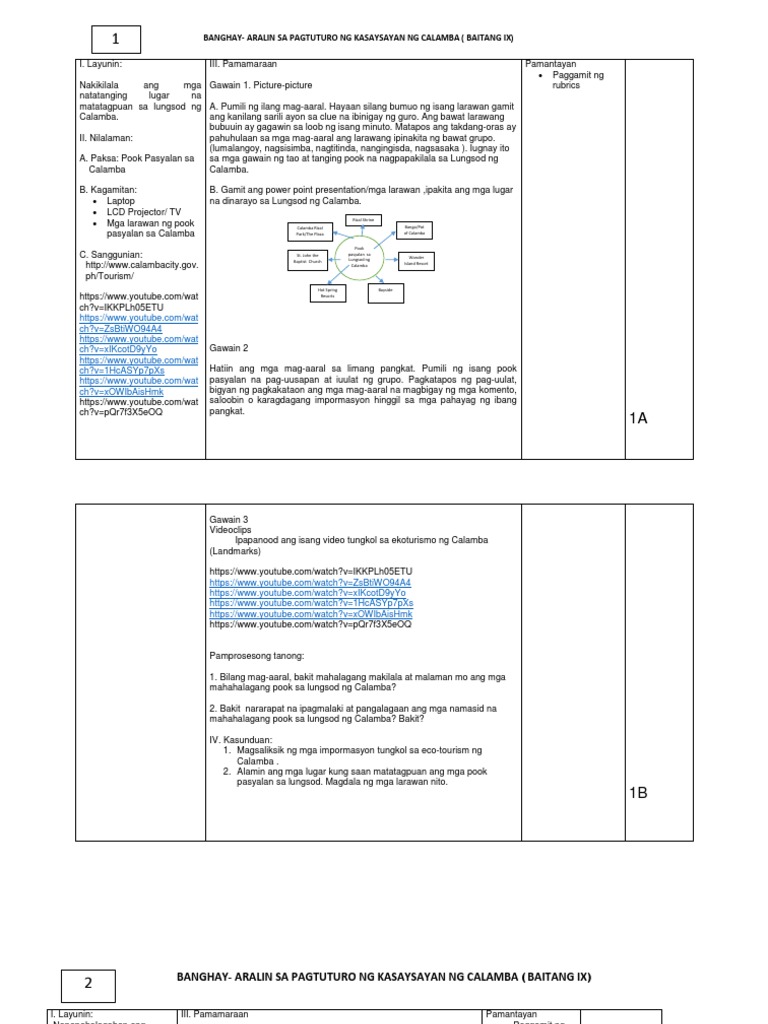 Lesson Plan AP 9 | PDF
