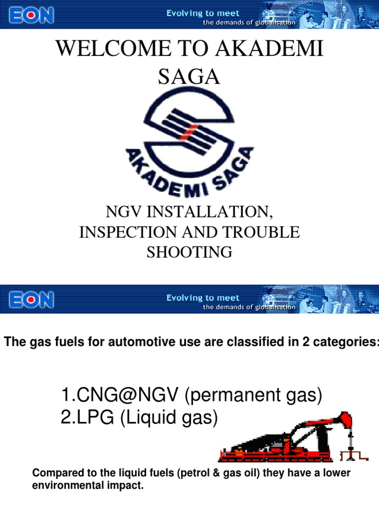 NGV Installation, Inspection & Trouble Shooting | PDF | Liquefied ...