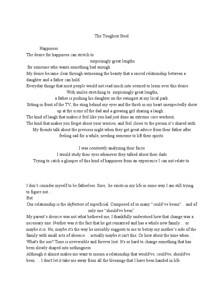 Lyric Essay 1 | PDF