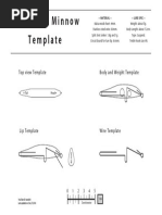Crankbait Lure Template Guide | PDF