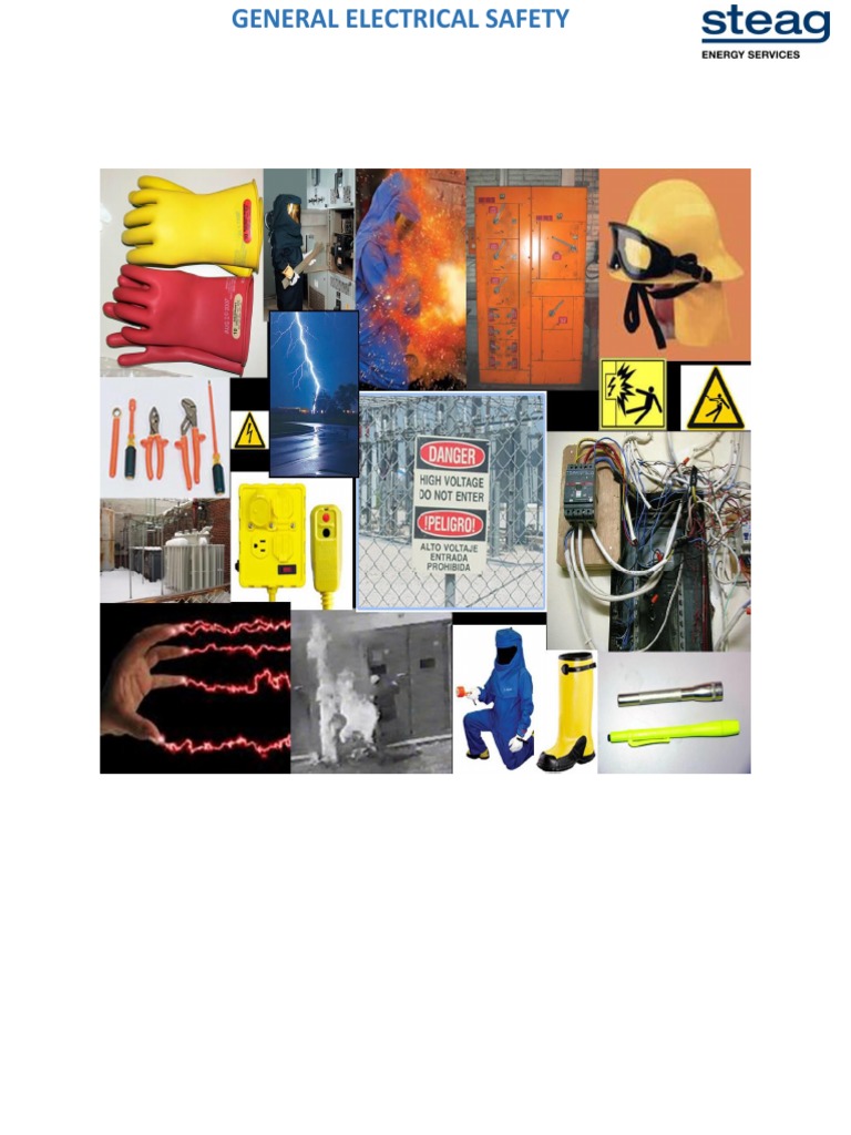General Electrical Safety | PDF | High Voltage | Personal Protective ...