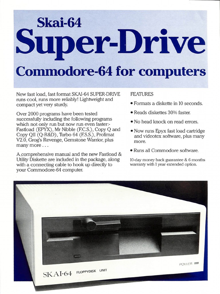 Skai-64 Super-Drive Brochure | PDF