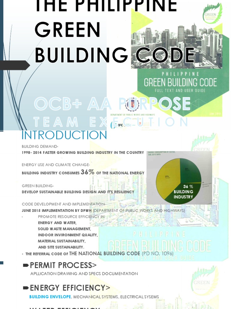Philippine Green Building Code | PDF | Green Building | Sustainable Design