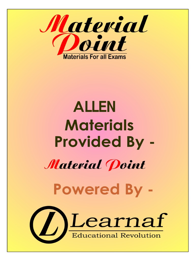JEE Chemistry: Mole Concept Guide | PDF | Atomic Mass Unit | Mole (Unit)