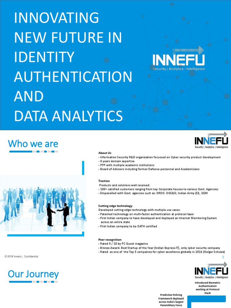Introduction - Innefu Labs PVT LTD | PDF | Authentication | Analytics