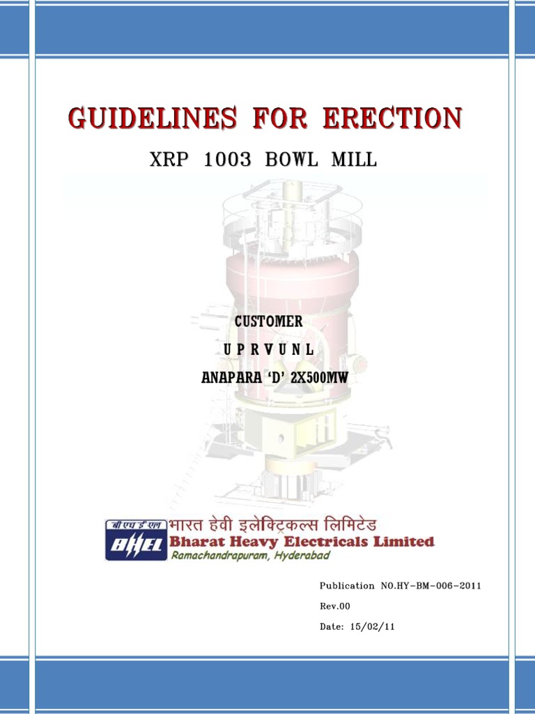 erection-manual-bowl-mill-xrp-1003-pdf-pdf-concrete-screw
