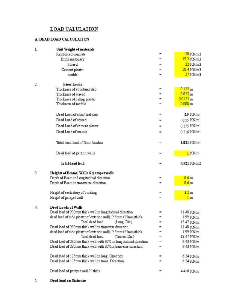 Stair Calculation Sheet | PDF | Stairs | Architectural Elements