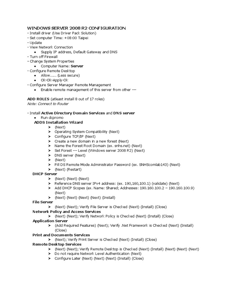 CSS Windows Server 2008 Administration | PDF | Communications Protocols ...