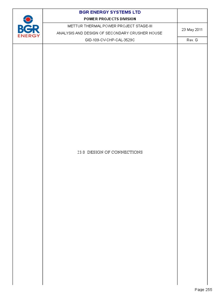 Advance Connection Design - 1 | PDF | Beam (Structure) | Column