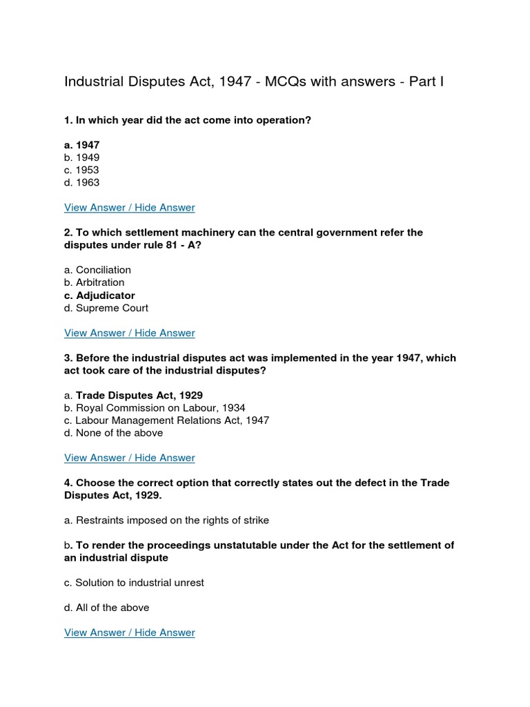 Alc Test Preparation | PDF | Arbitration | Mediation