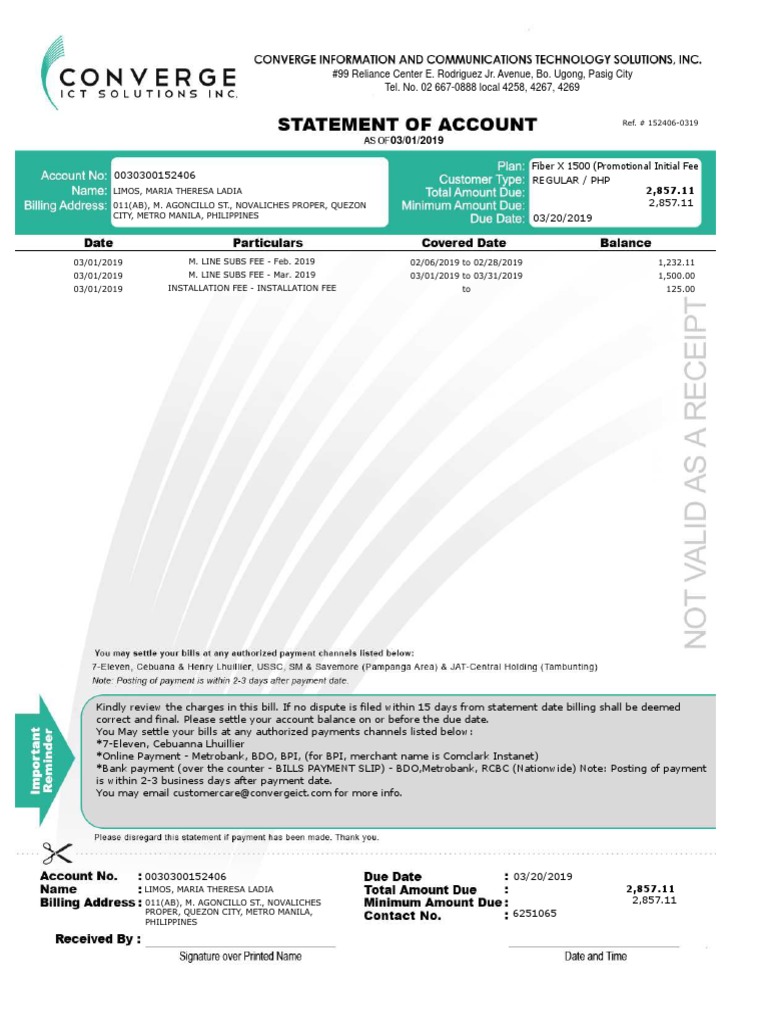 Soa 0030300152406 | Download Free PDF | Banking | Financial Services
