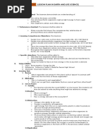 Curriculum Map G11 Earth and Life Science | PDF | Rock (Geology) | Geology