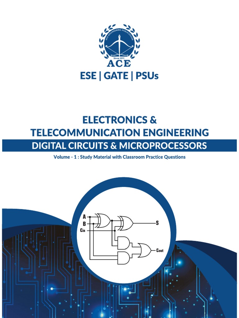 Digital Circuits Microprocessors PDF | PDF | Logic Gate | Digital ...