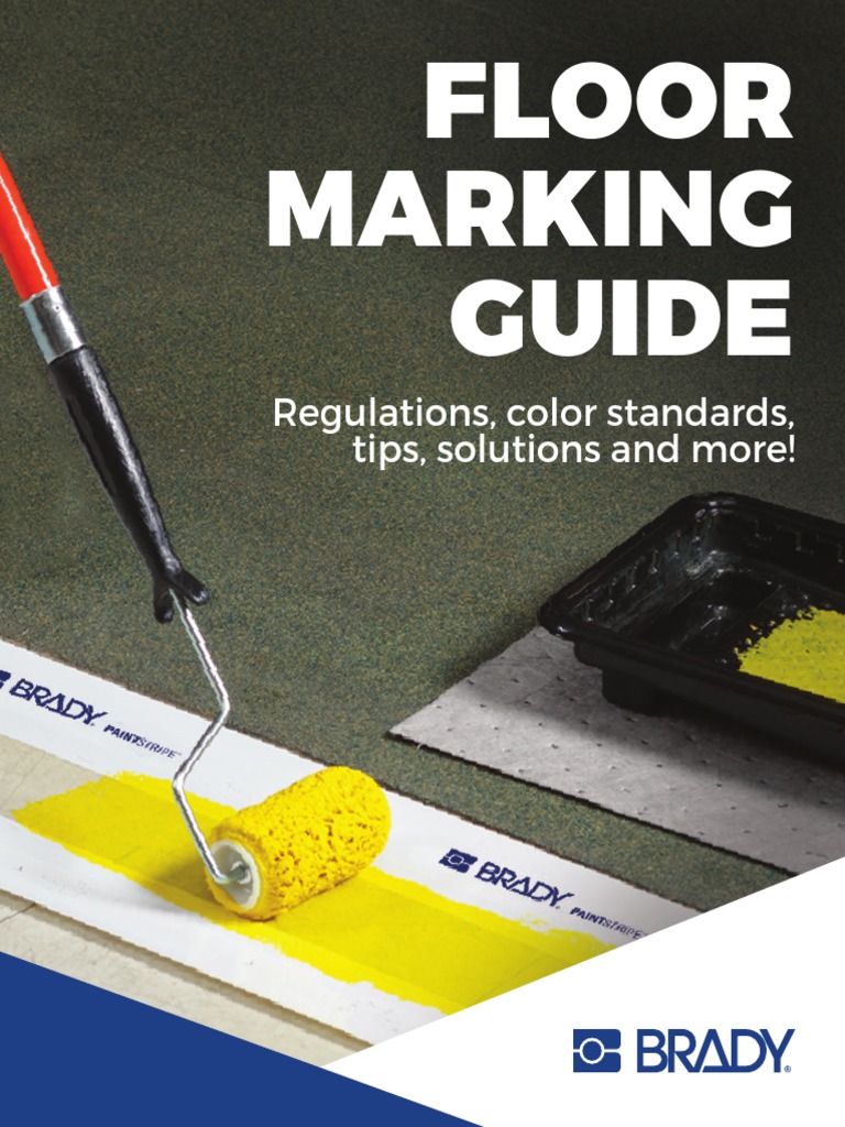 Floor Marking Guide | PDF | Occupational Safety And Health Administration | Forklift