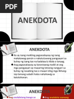 Anekdota Sa Buhay Ni Jose Rizal | PDF