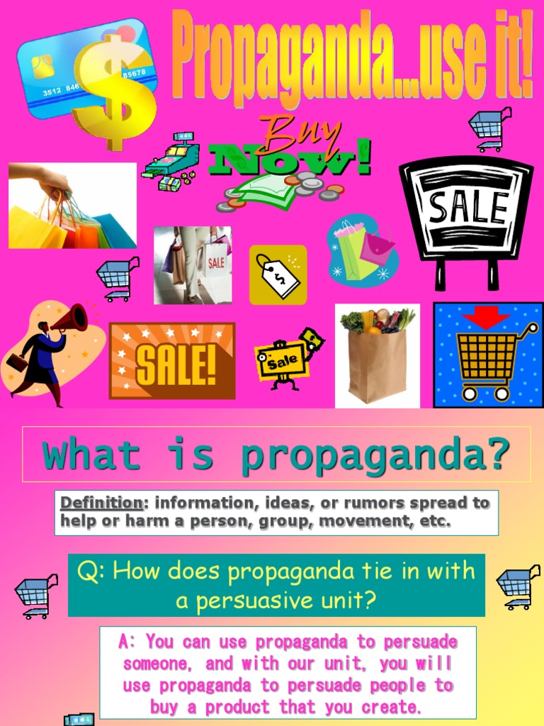 Propaganda Techniques | PDF | Propaganda | Fallacy