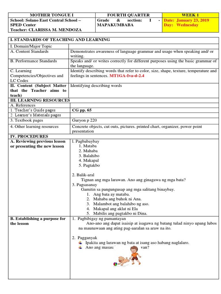 MTB DLP For COT | PDF