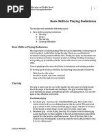 Badminton - Peer Assessment | PDF | Sports | Athletic Sports