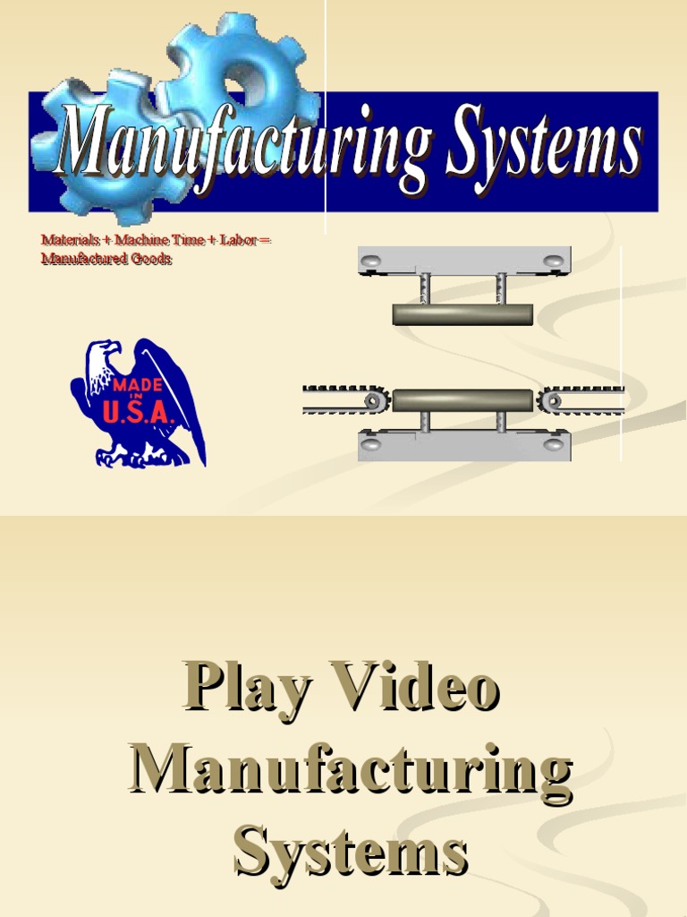FET 9 Types of Production | PDF | Business | Supply Chain Management
