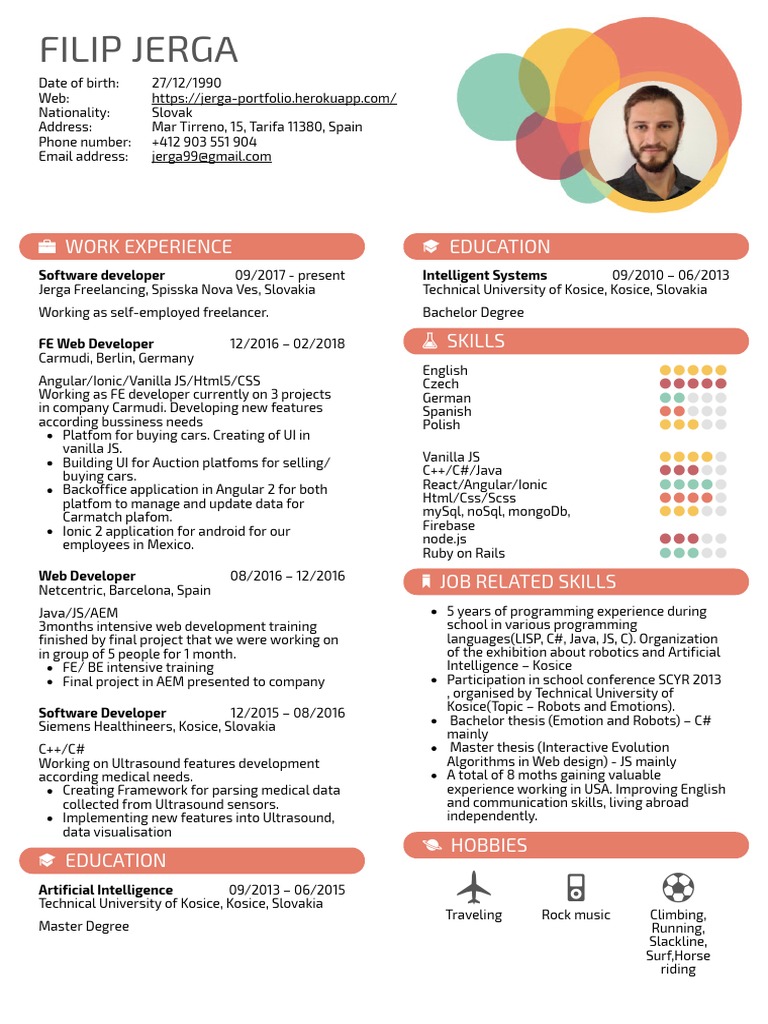 Jerga CV | PDF | Computer Programming | Computing Jerga CV | PDF | Computer Programming | Computing