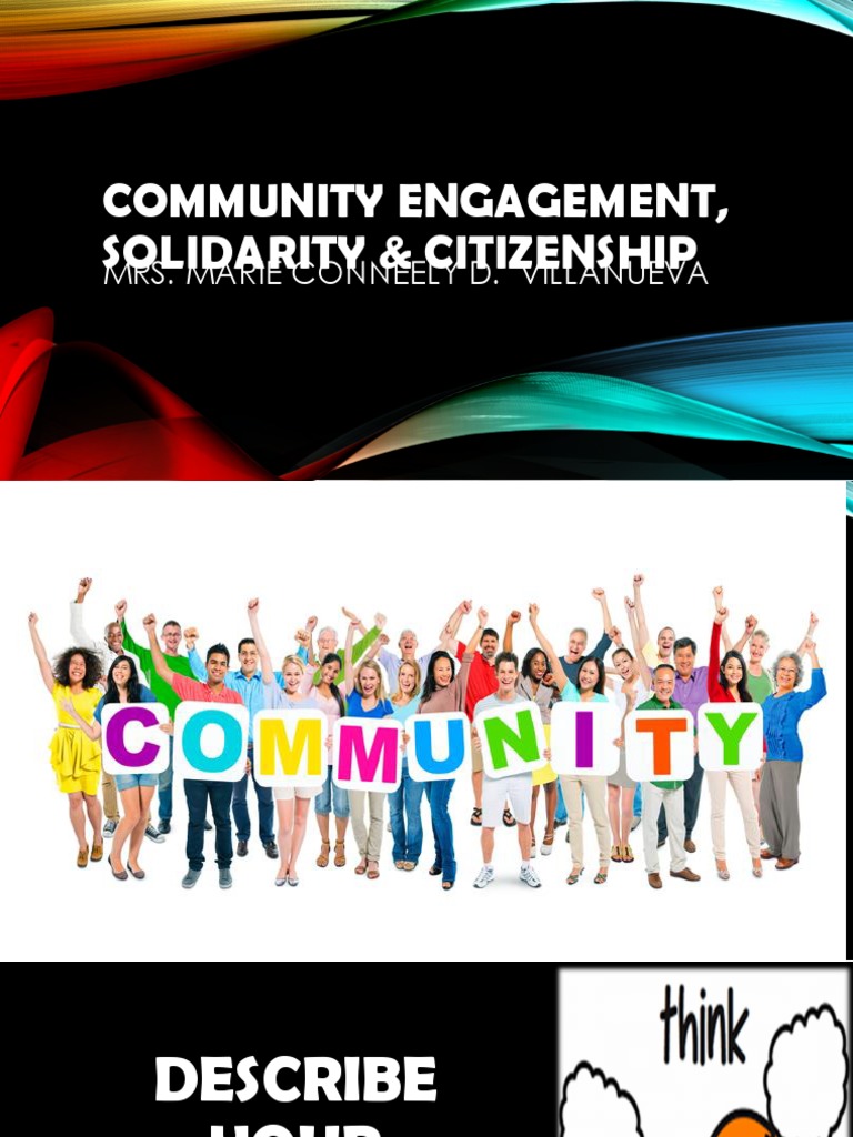 Week 1-1. Definition of Community Based On Different Perspective | PDF ...