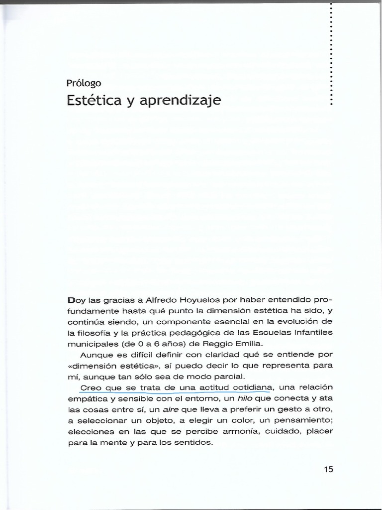 Estetica y Aprendizaje - Vea Vecchi-1 | PDF