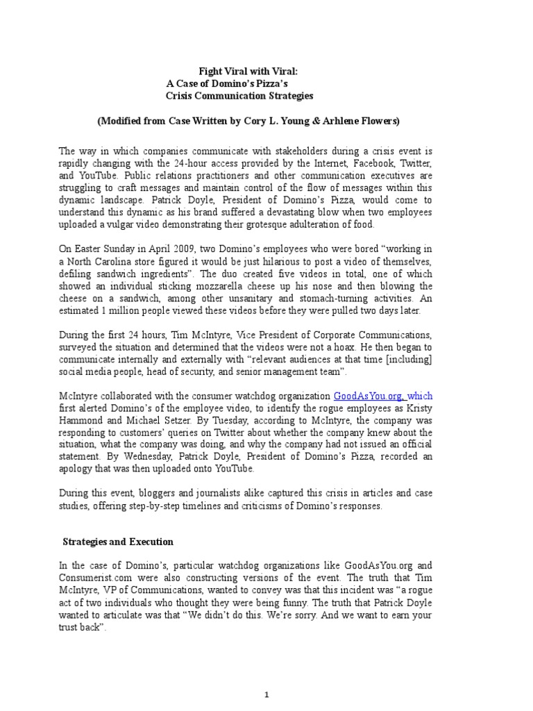 Fight Viral With Viral - Case | PDF | Social Media | Popular Culture ...