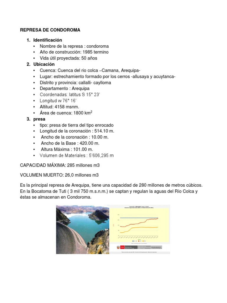 REPRESA | PDF | Represa | Reservorio
